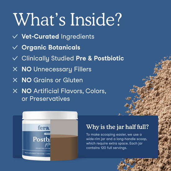 Postbiotics Plus – Fera Pets
